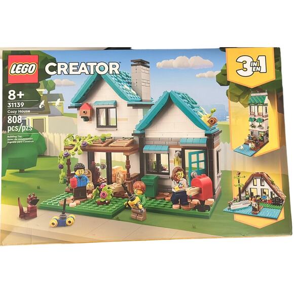 Lego | Toys | Lego Creator 3 In Cozy House Kit Rebuild Into 3 Different Houses 31139 | Poshmark